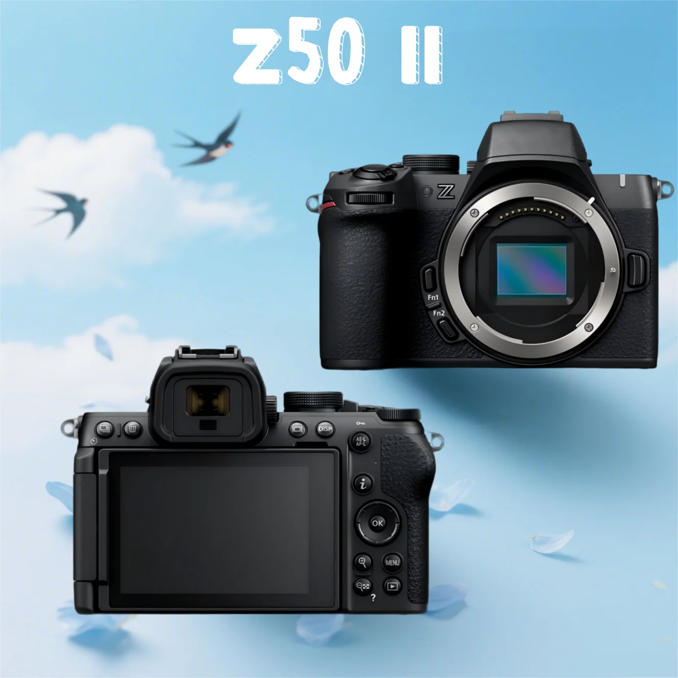 HFT Professional Z50 II Mirrorless 4K UHD Video Camcorder with SD Card ...