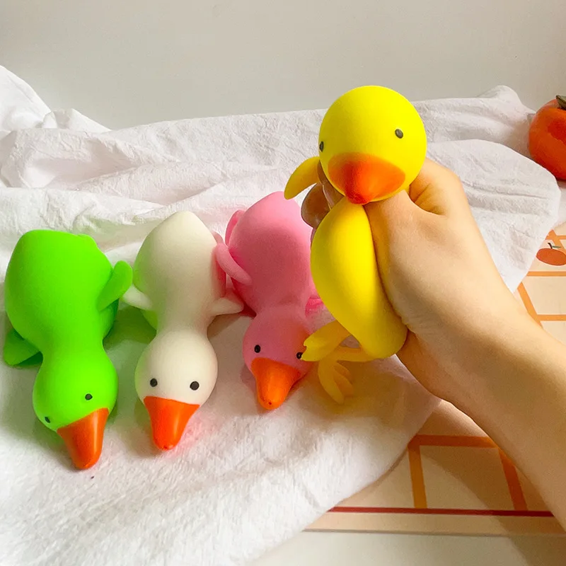 Squeeze Toy Duck - Stress Relief Sensory Toy for Kids & Adults