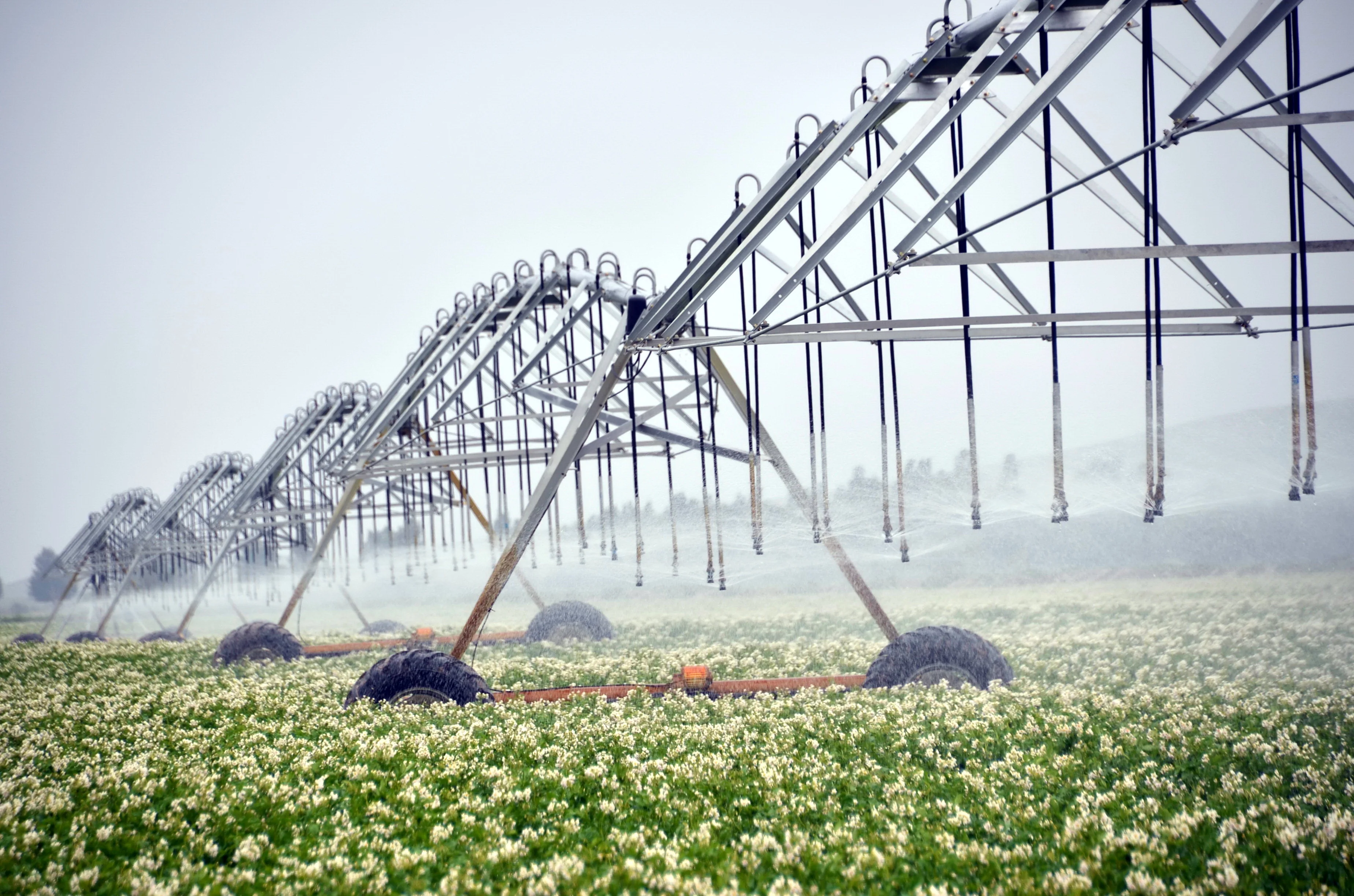 Automatic Solar Mini Linear Pivot Farm Irrigation Systems