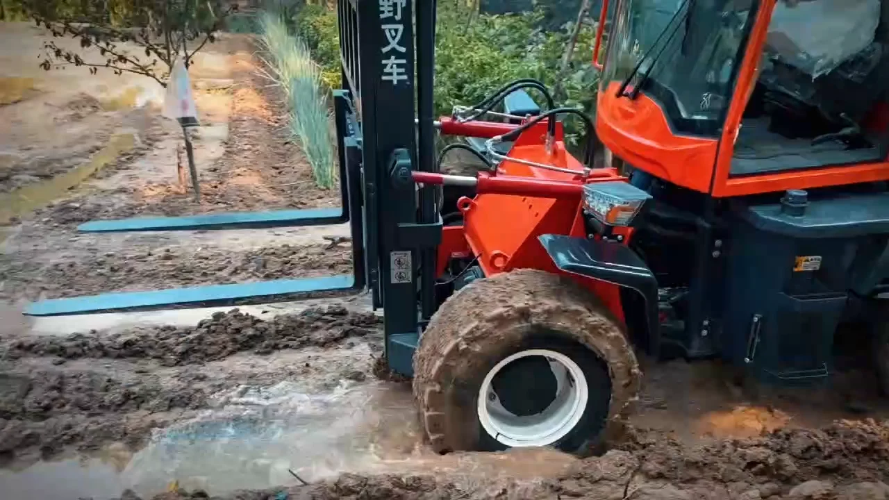 Sdjg 3ton 3.5ton 5ton 6ton 10ton Ce Epa Engine 4 Wheel Drive Diesel 4wd Articulated Off Road All ...