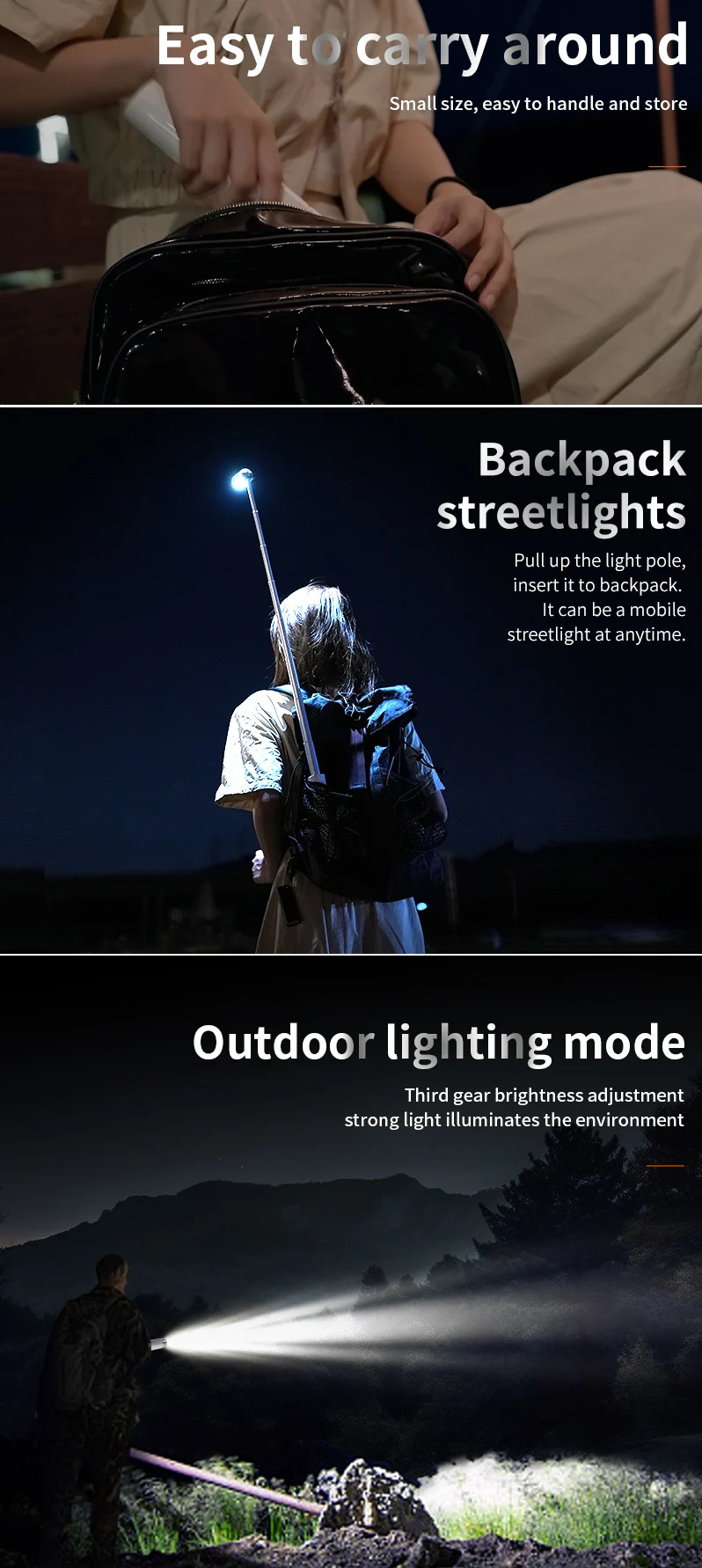 New Portable Multi-functional Window Breaker Sos Lamp With Led Light ...