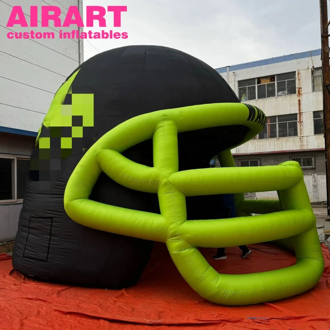 Sports Games Prop Giant Inflatable Helmet Football Inflatable Helmet ...