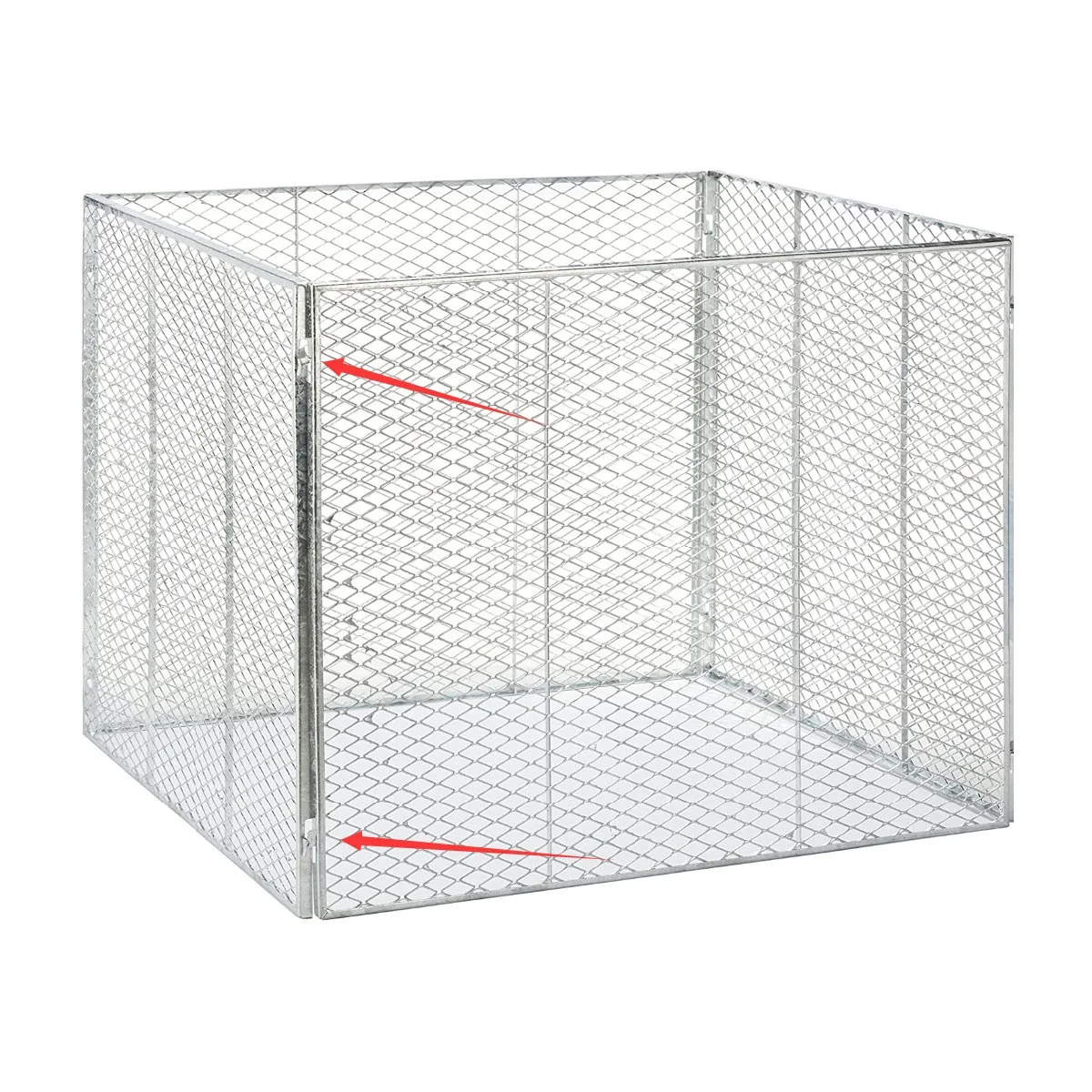 Garten Metal Komposter Stretch Mesh Compost Bin Garden Composter ...