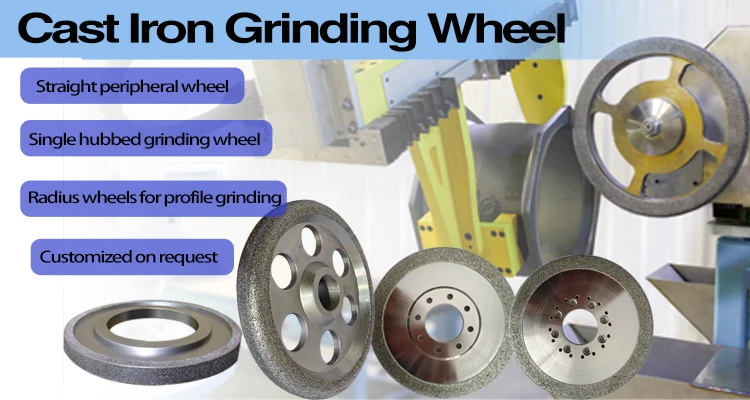Abrasive Tools Profile Diamond Grinding Wheel for Cast Iron