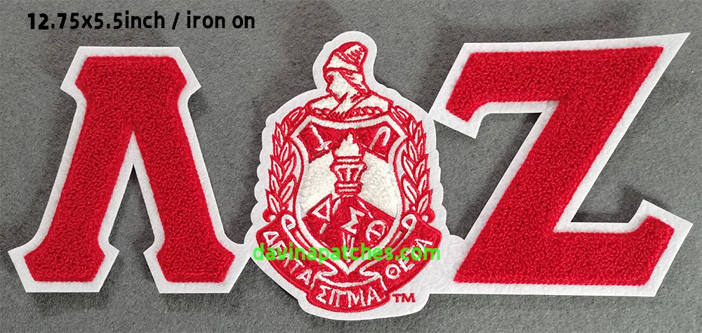 Custom Wholesale Stock Delta Dst Horizontal Vertical Lamba Zeta Chapter ...