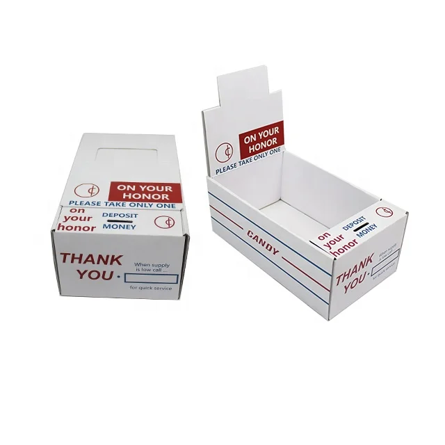Custom Design Display Boxes Cardboard Honor Donation Charity Box - Buy ...