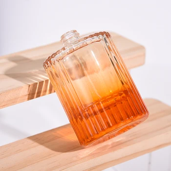 Newly Designed Orange Refillable Perfume Bottle Spiral Bottle Mouth ...