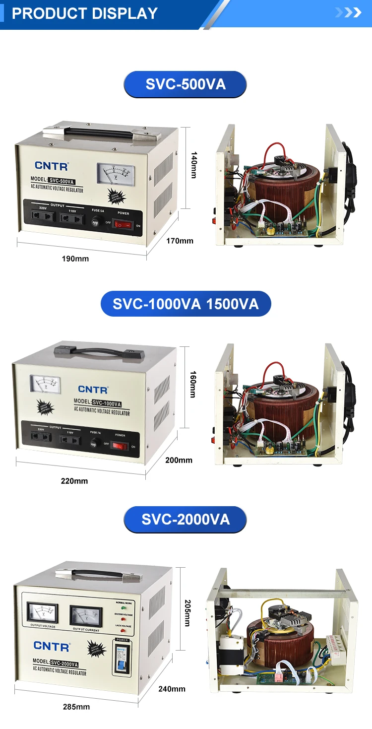 SVC 3000VA Energy Saving Servo Stabilizer - Single-Phase Power ...