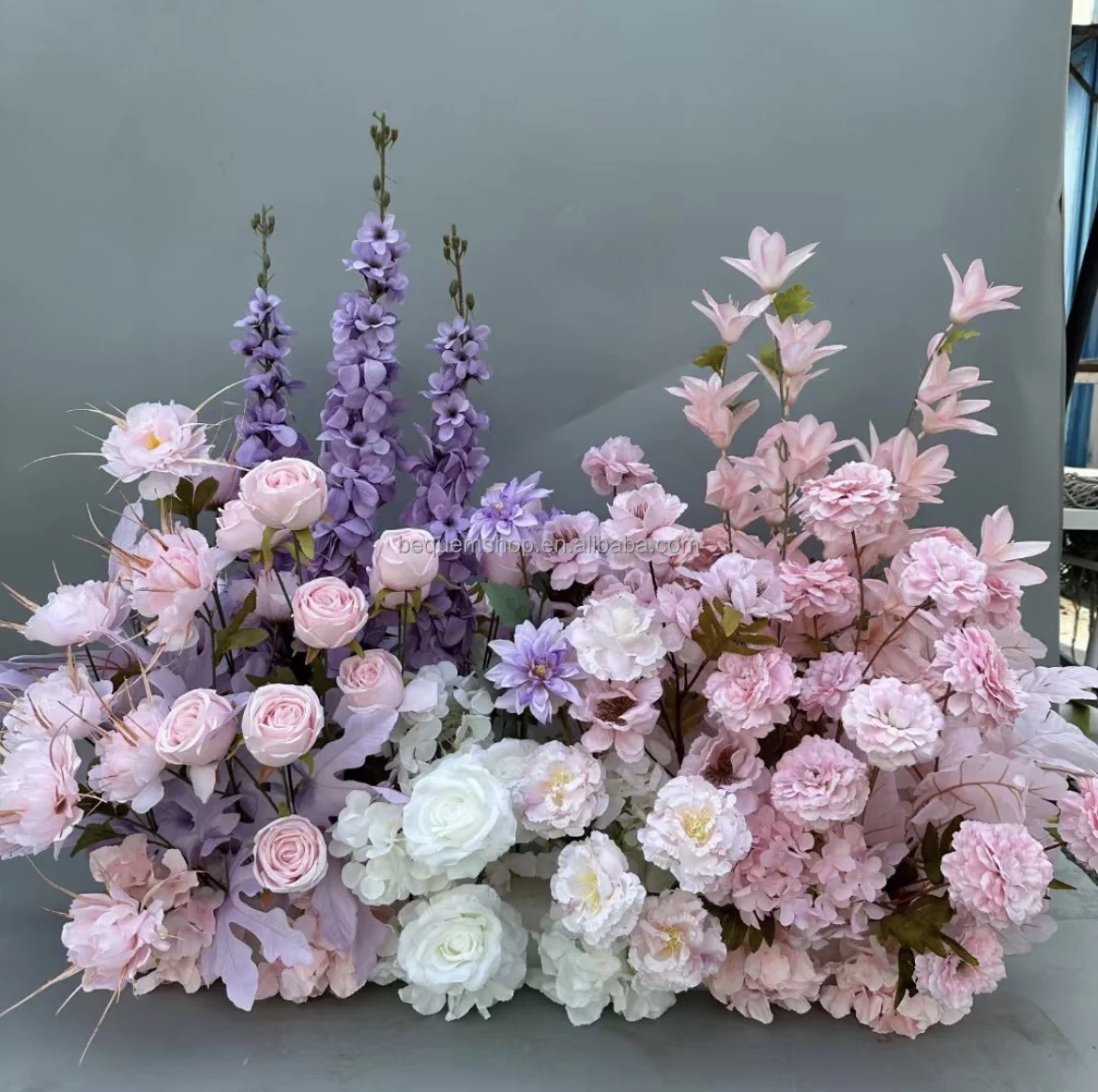 Chrysanthemum Leaf Forest Flora Floor Flower Wedding Backdrop Decor ...