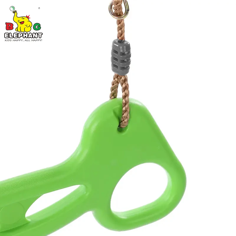 Outdoor Indoor Fun Kids Swing Bar Garden Plastic Gym Ring Swing Trapeze ...
