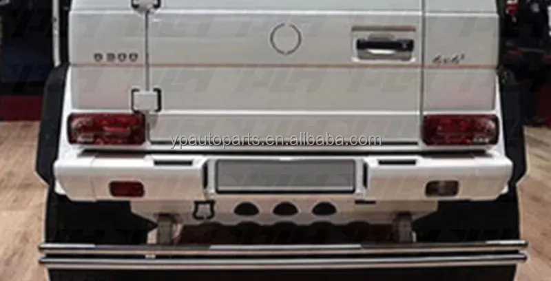 Stainless Steel Wide Rear Guard for G Class 4X4 Cars