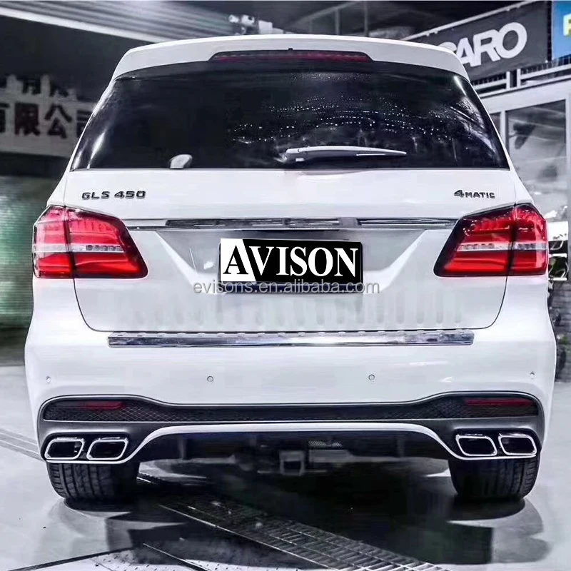 Car Body Kit For Mercedes Benz Gl-class X166 Facelift Gls Amg Gls63 ...