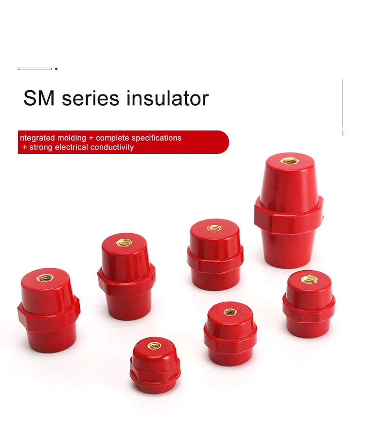 Electrical Porcelain Busbar Standoff Insulator DMC/SMC