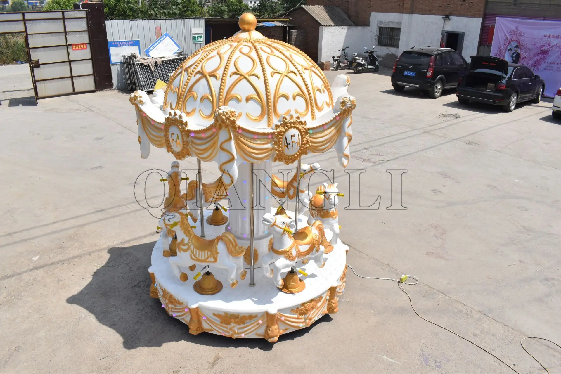 Indoor Mini Carousel Rides Fairground Rides Small Carousel Rides For ...