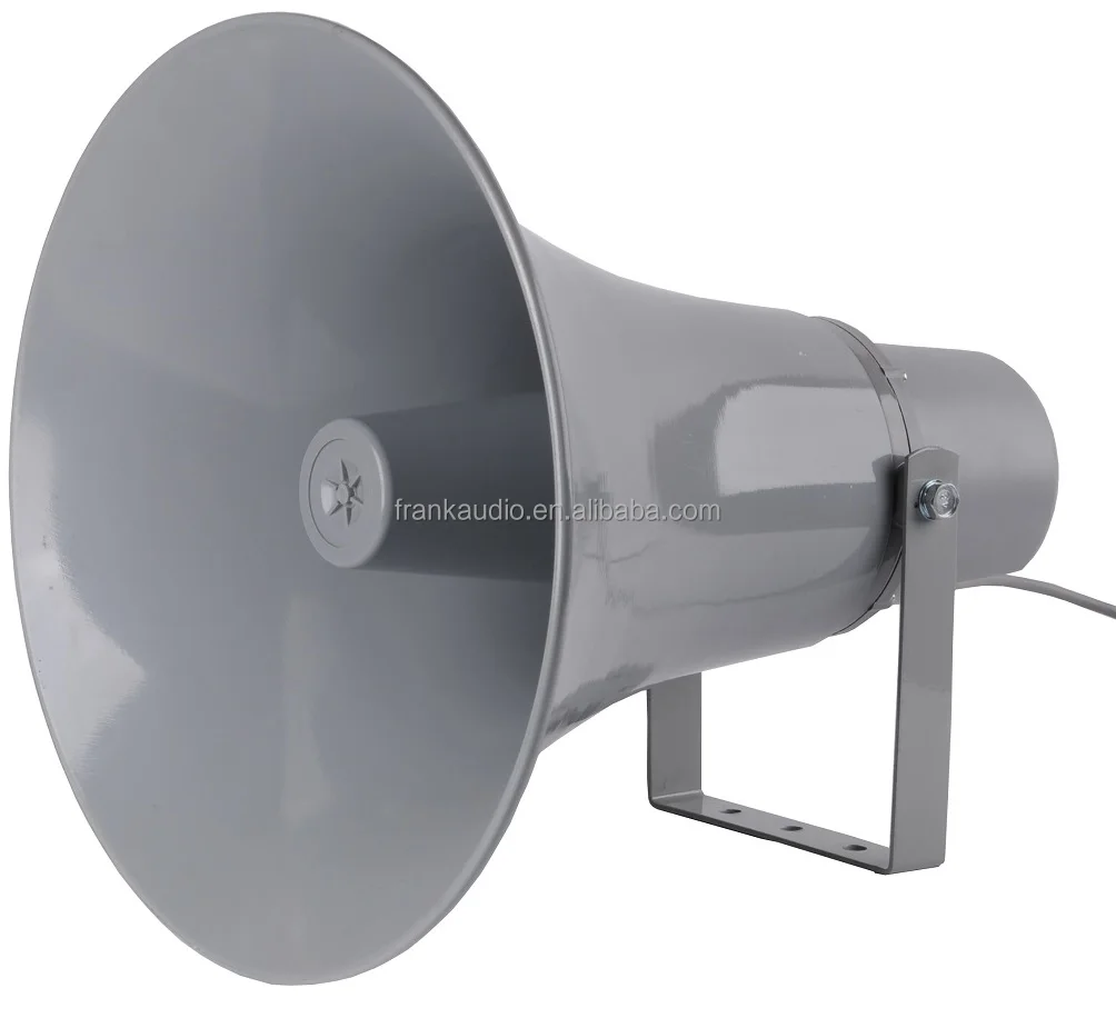 Outdoor Waterproof 50W 100V Aluminum Horn Speaker - Portable & Durable