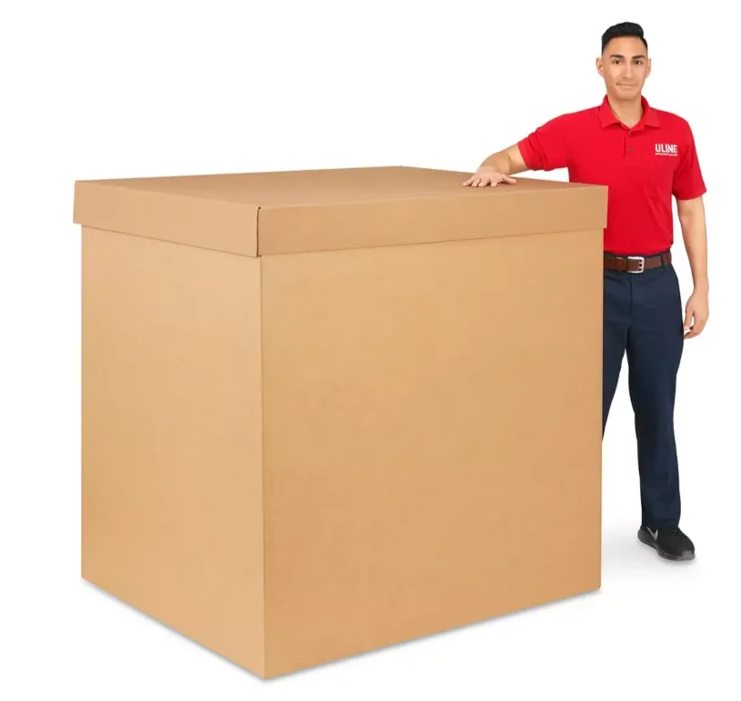 48 X 40 X 48 Double Wall Gaylord Box with Lid - Corrugated Board