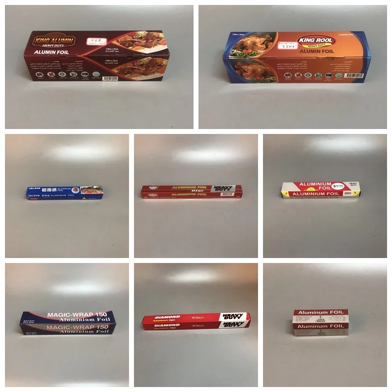 Falcon 200SQ.Ft Heavy Duty Food Grade Aluminium Foil Tin Foil Paper for ...