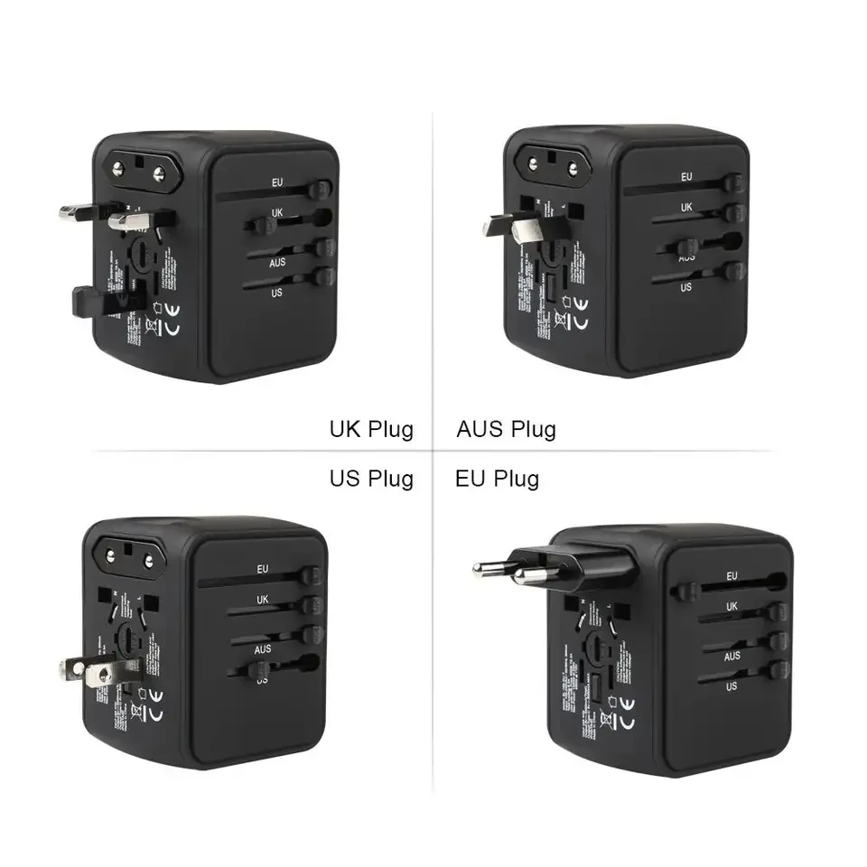 Travel Adapter,International Power Adapter,Universal Plug Adaptor With ...