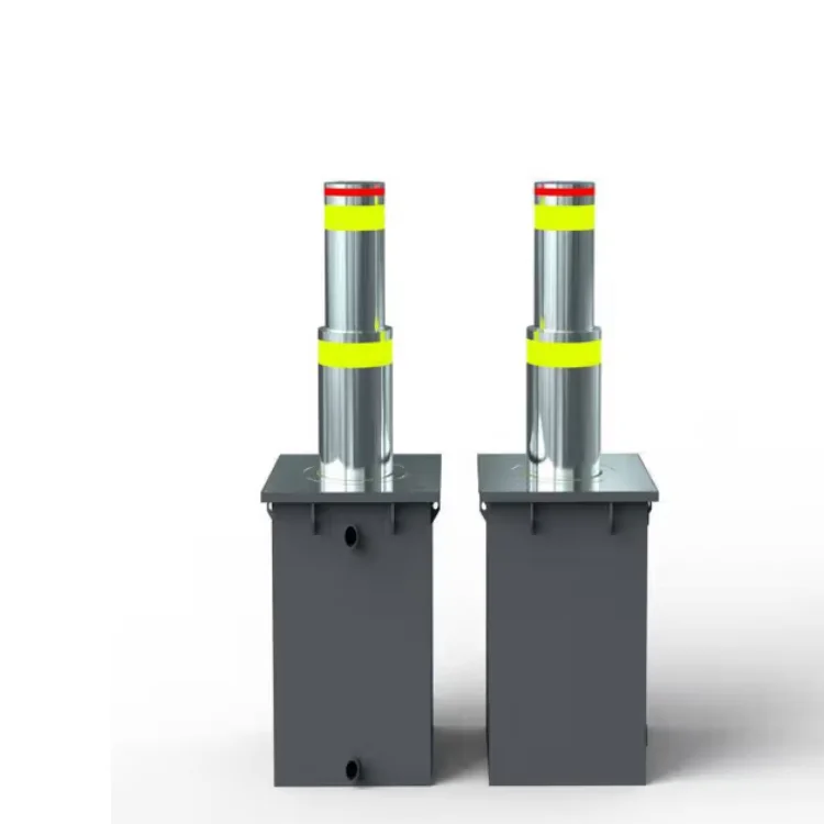 Security Road Blocker - Automatic Retractable Hydraulic Bollards