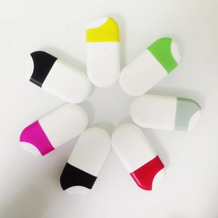 Free Sample 10ml 20ml Clear White Plastic Credit Card Pocket Size Empty ...