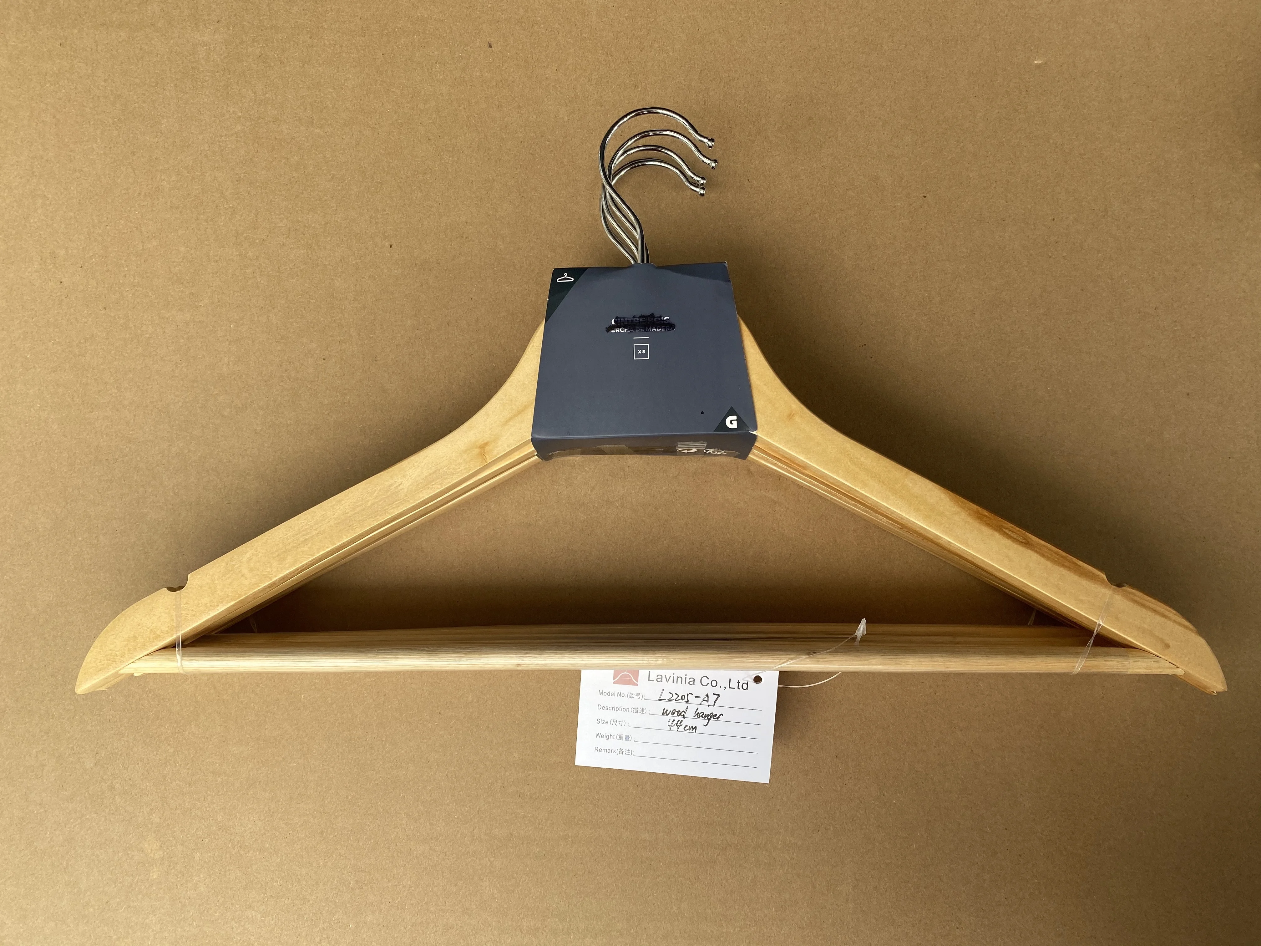 Cheaper Eucalyptus Wooden Hangers Cheap Hanger Wooden Cloth Clothe ...