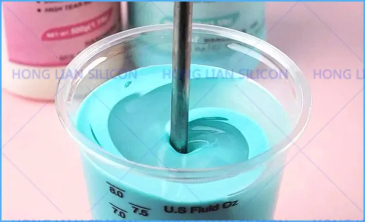 Easy Molding Two Part Silicone Mold clear Liquid Silicone Rubber ...