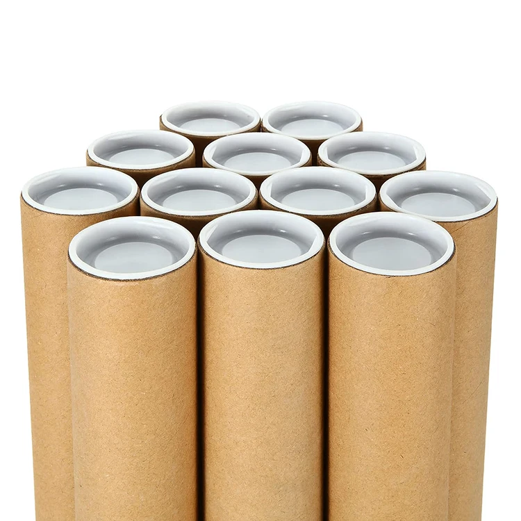 Wholesale Custom Movie Poster Cylinder Kraft Paper Mailing