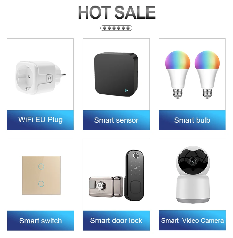 Tysh Tuya Smart Home Devices 6 Inch Multi-functional Touch Screen Control Panel Central ...