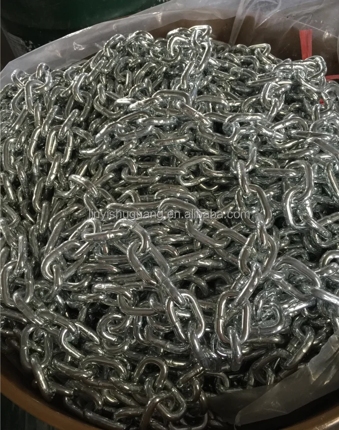 G30 Galvanized Mild Steel Link Chain Medium Metal Chain - Buy Metal ...