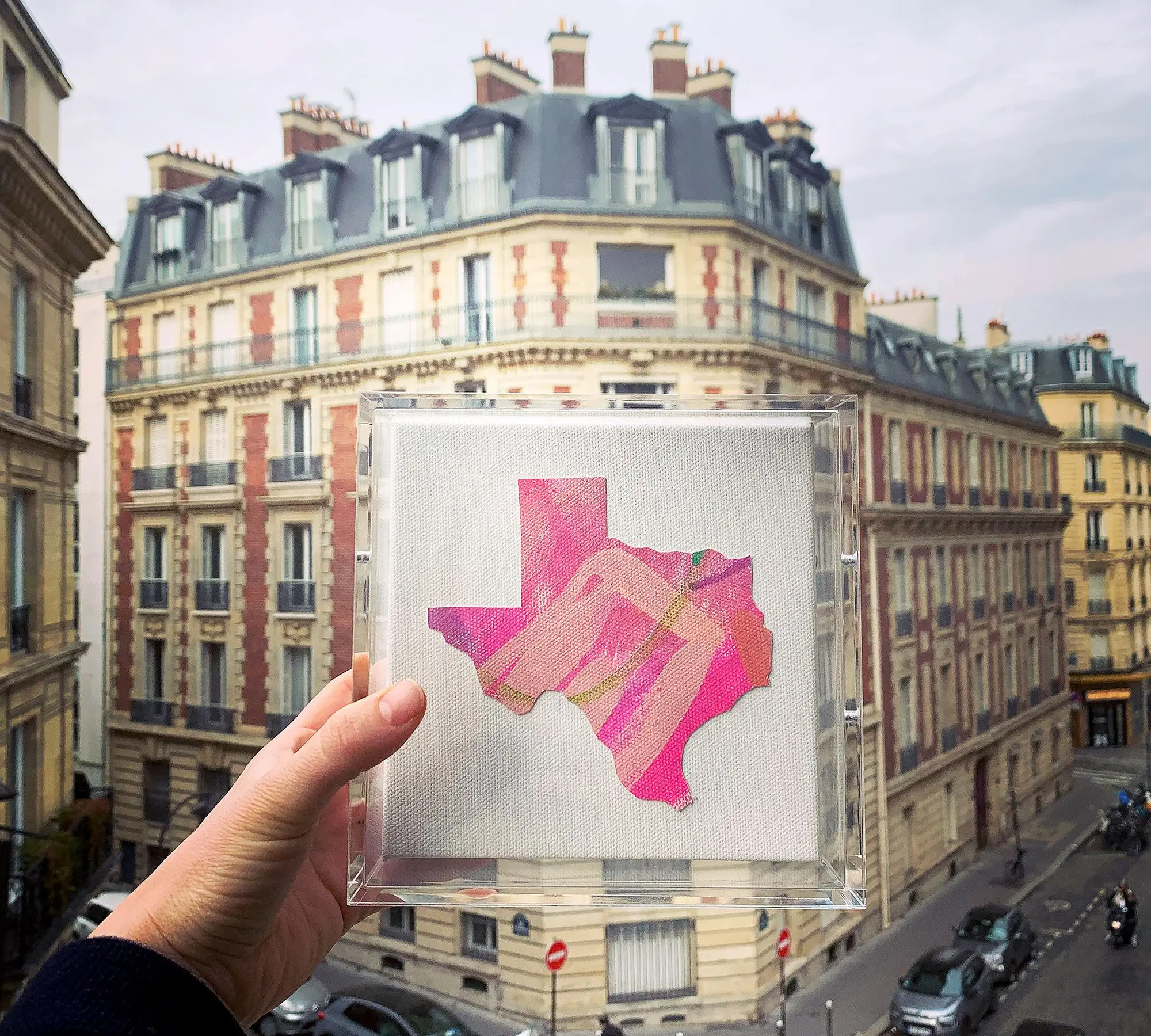 Custom Clear Acrylic Floating Shadowbox Gallery Frames