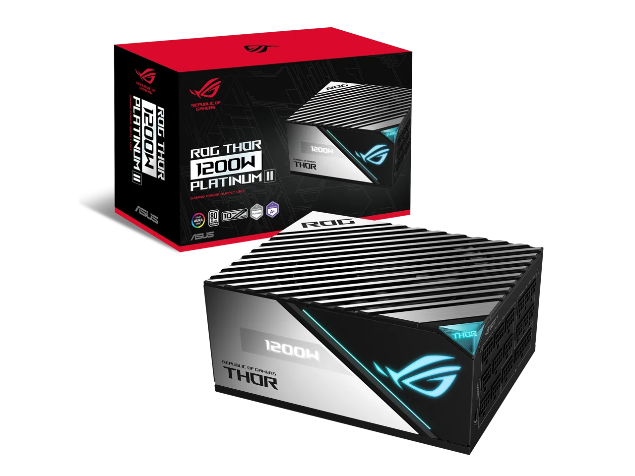 Rog Thor 1200w Platinum Ii (1200 Watt Fully Modular Power Supply 80 ...