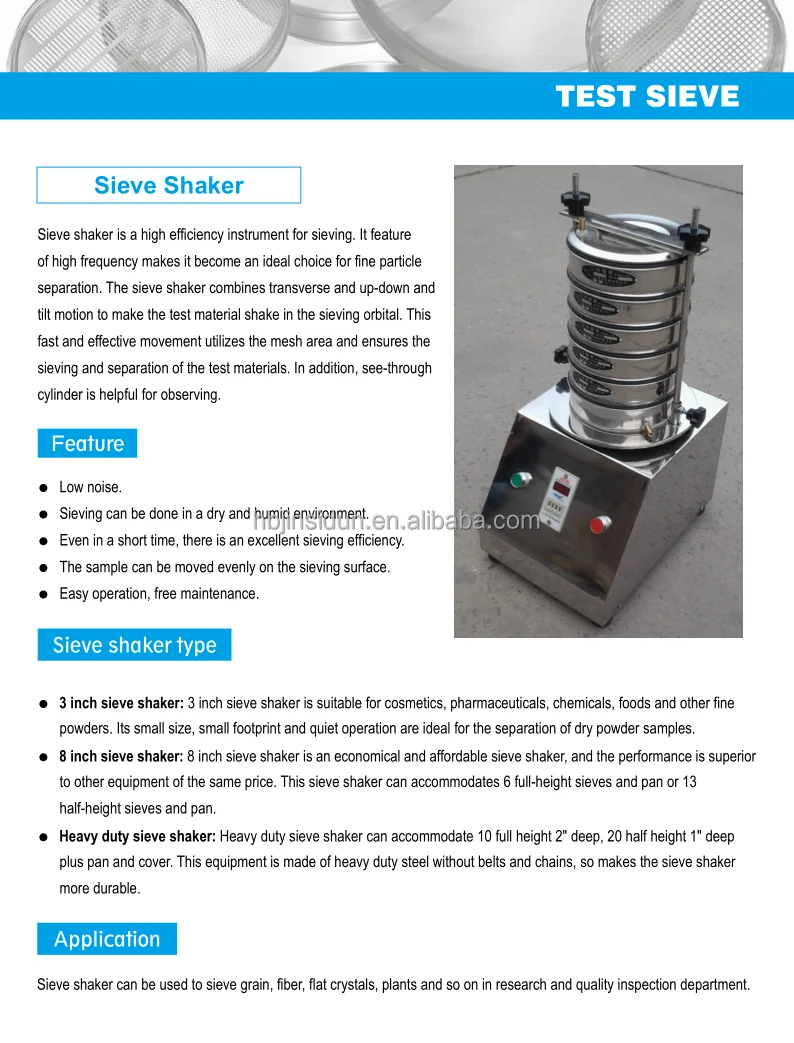 20cm test Sievelaboratory test Sievesoil Laboratory Sieve Setlab ...