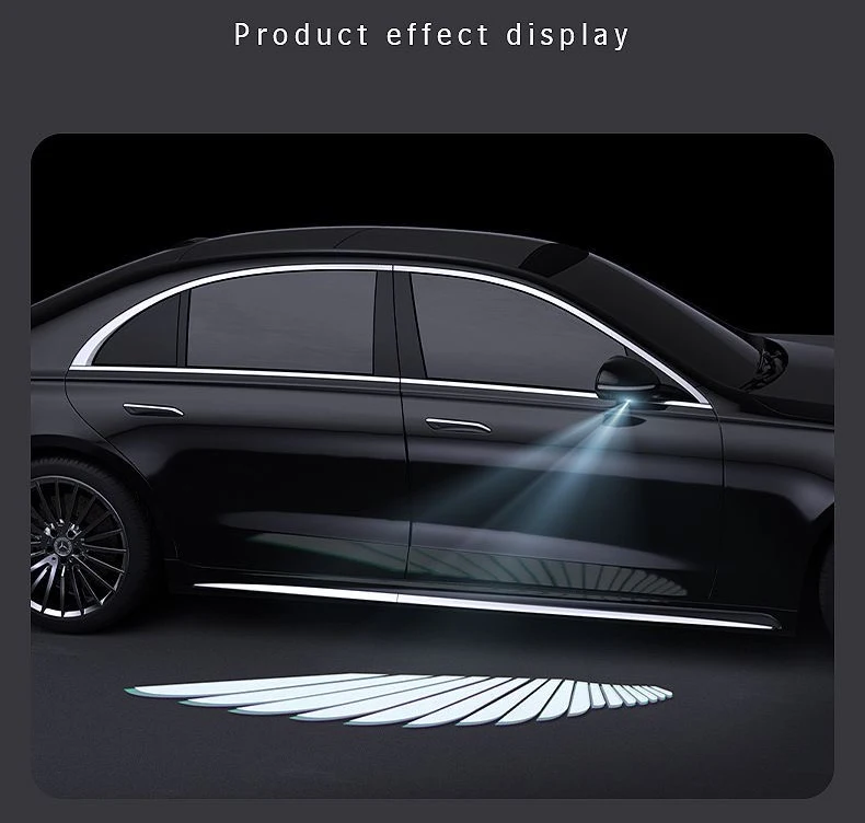 Wire Car Custom Welcome Logo Light Led Car Door Light Hd 3d Ghost ...
