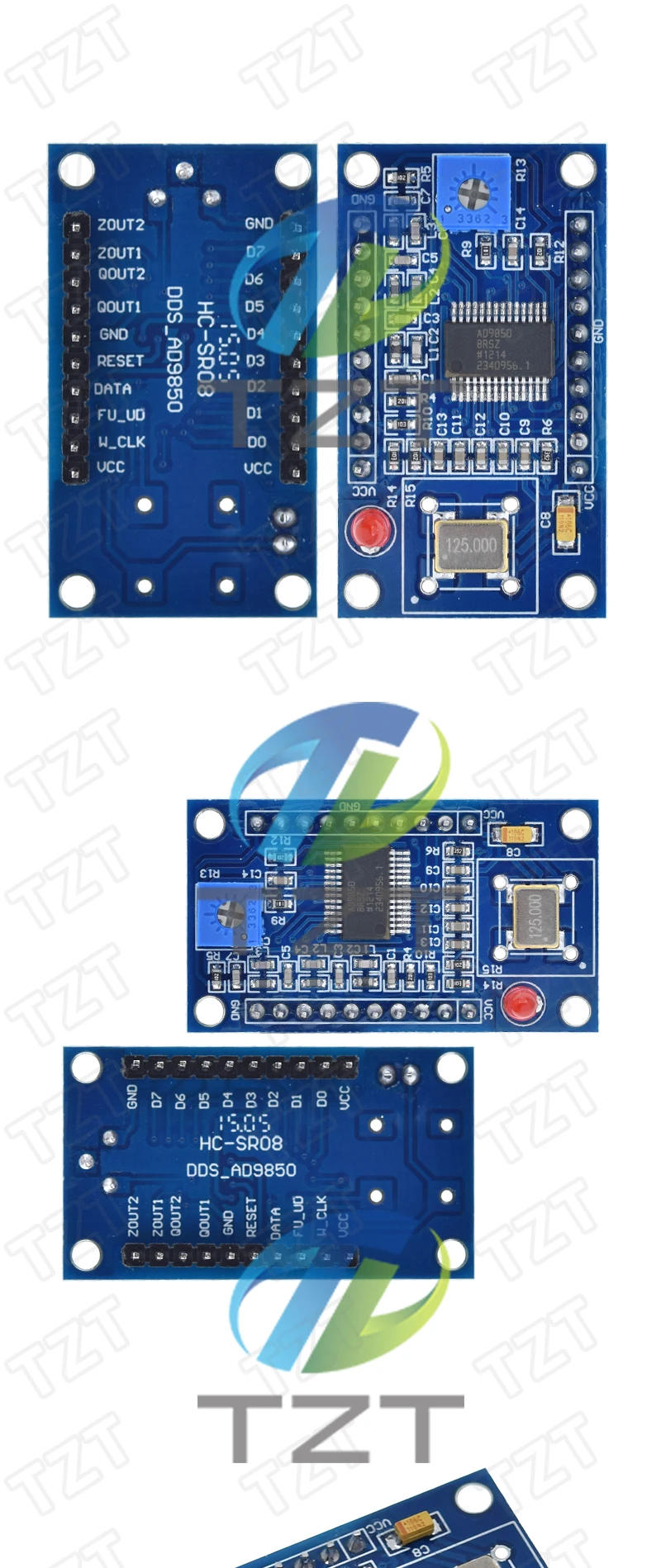 TZT DDS Signal Generator Module Development Board 0-70mhz