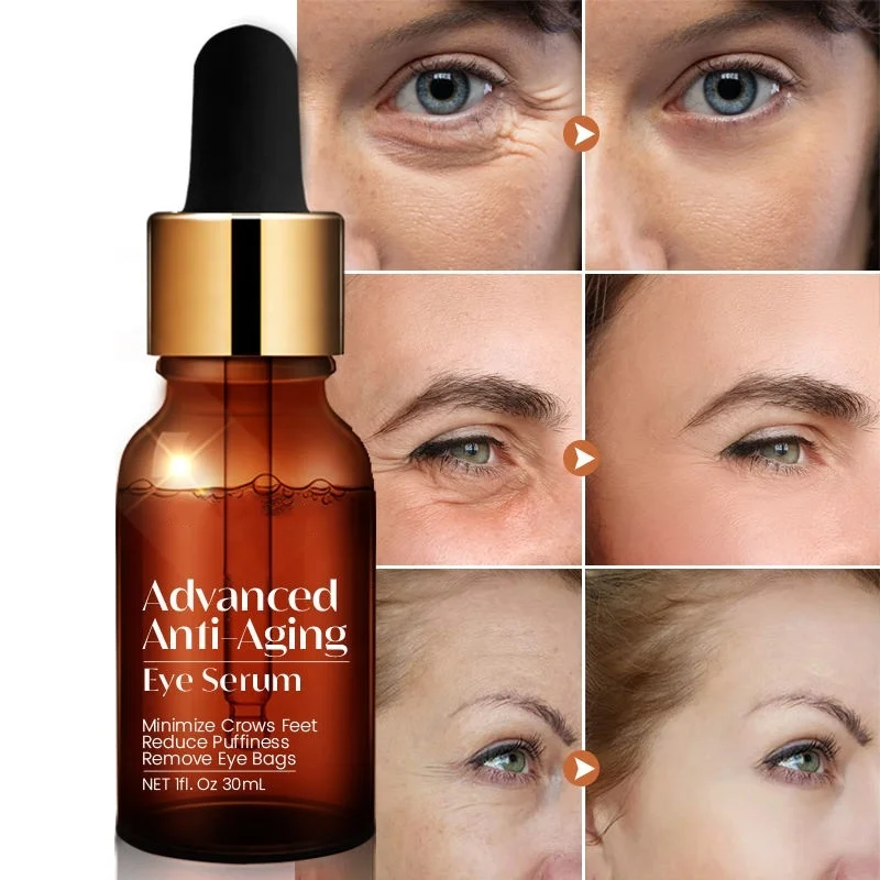 Private Label Anti Aging Remove Wrinkle Organic Under Eye Serum Retinol ...