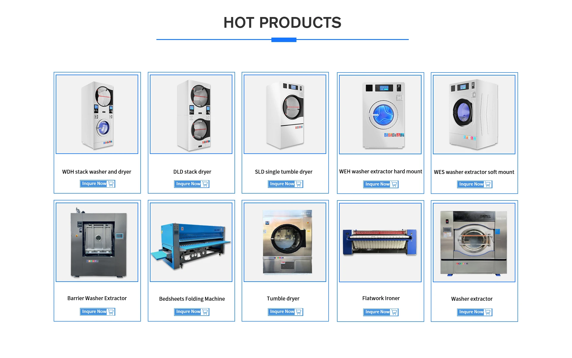 Heavy Duty Commercial Washing Machine for Hotels and Laundromats ...