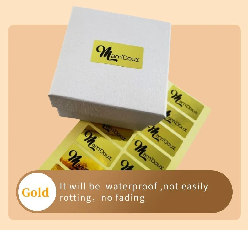 Custom Glossy Perfume Label Customization With Eco-friendly Material ...