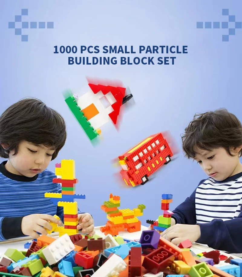 JIESTAR TOY 1000 Pcs STEM Educational Building Blocks