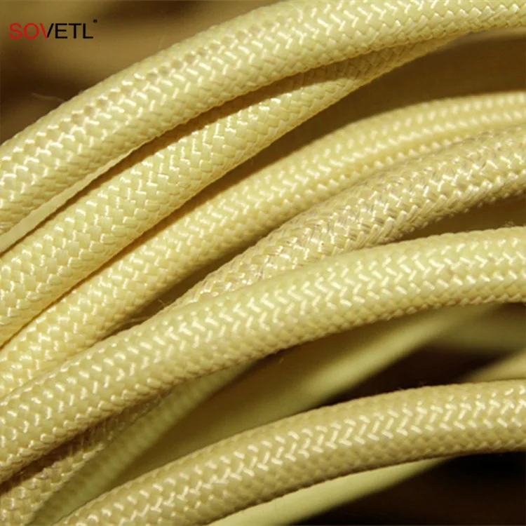 10mm 12mm 16mm 18mm 20mm Aramid Rope Strong Flame Retardant Customized ...