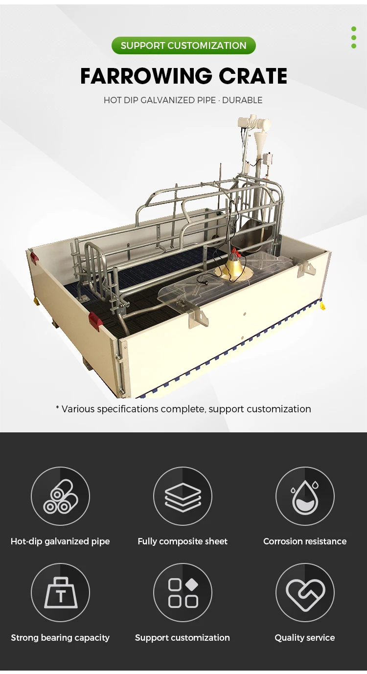 Pig Farm Equipment Animal Cages Pig Farming Equipment Farrowing Crate ...