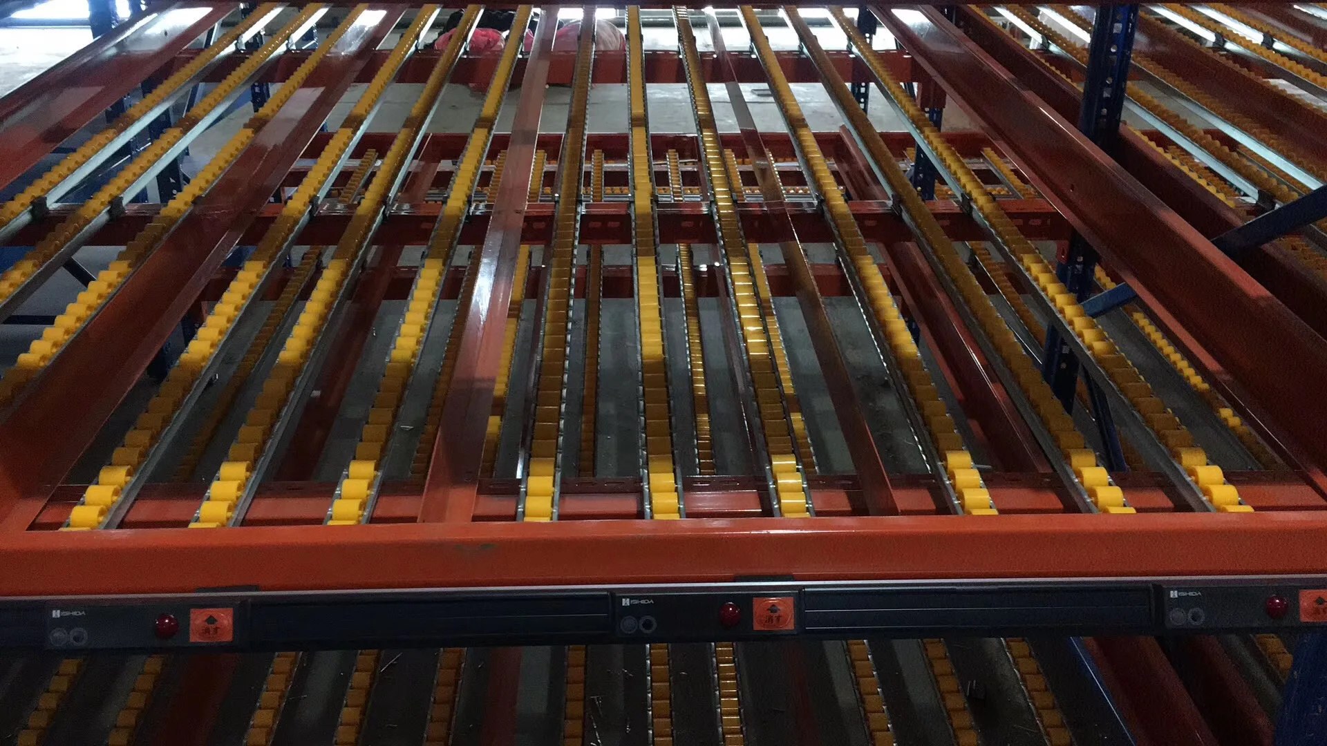 Warehouse Logistics Gravity Shelf FIFO Carton Flow Beehive Frame Flow ...