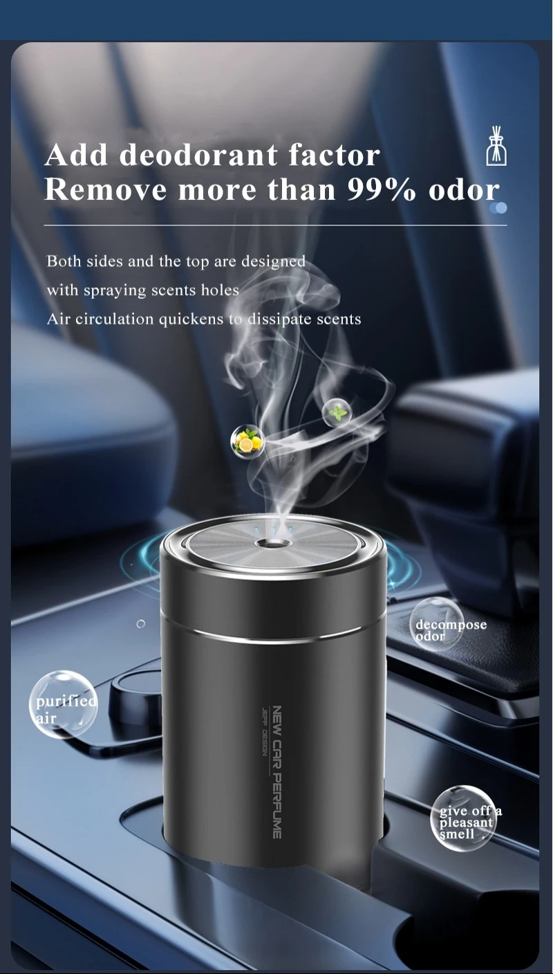 New Design Auto Control Car Diffuser Fragrance Stainless Air Scent ...