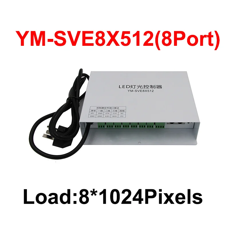 DMX Pixel Controller - Artnet Ethernet SPI LED Light Dimmer