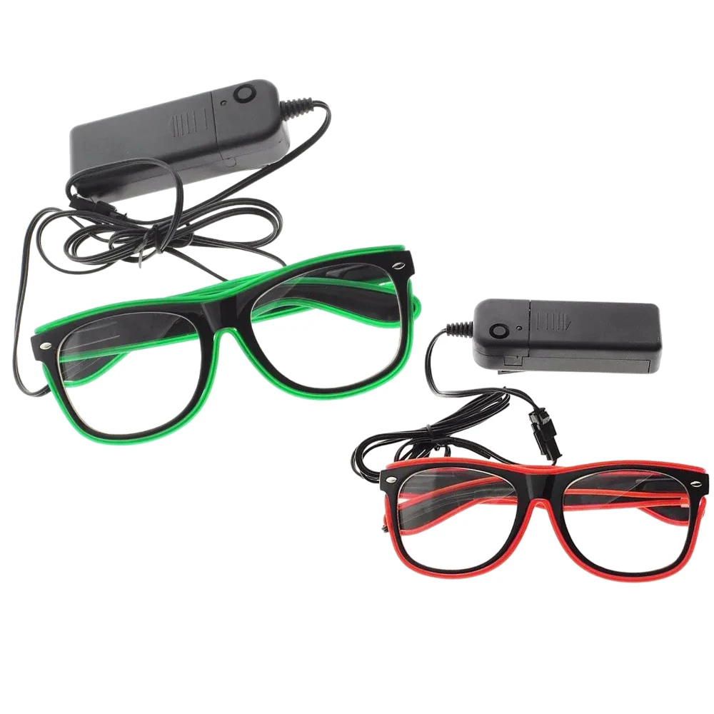 Wireless Light Up Glasses 3 Modes Led Luminous Glasses Glow In The Dark ...