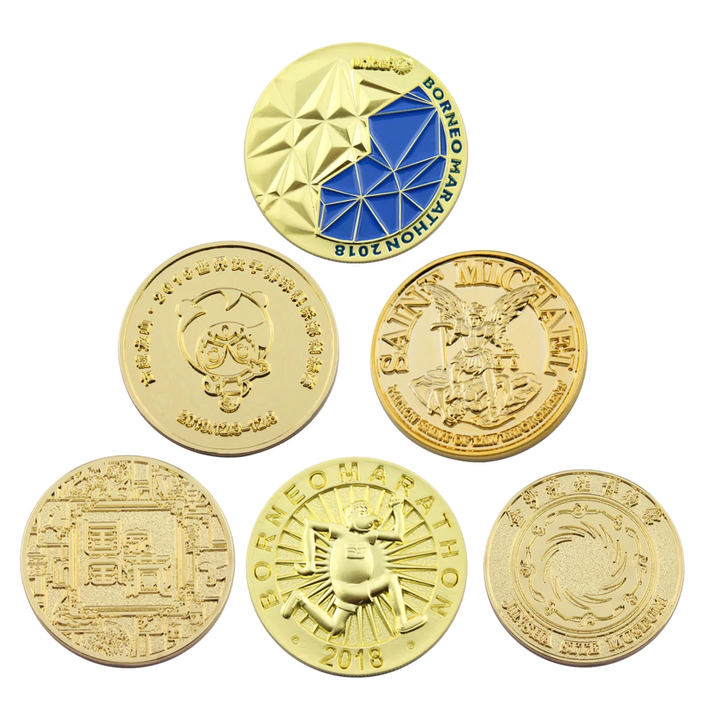 Customized Tungsten Coins - Gold Plated & Low Price