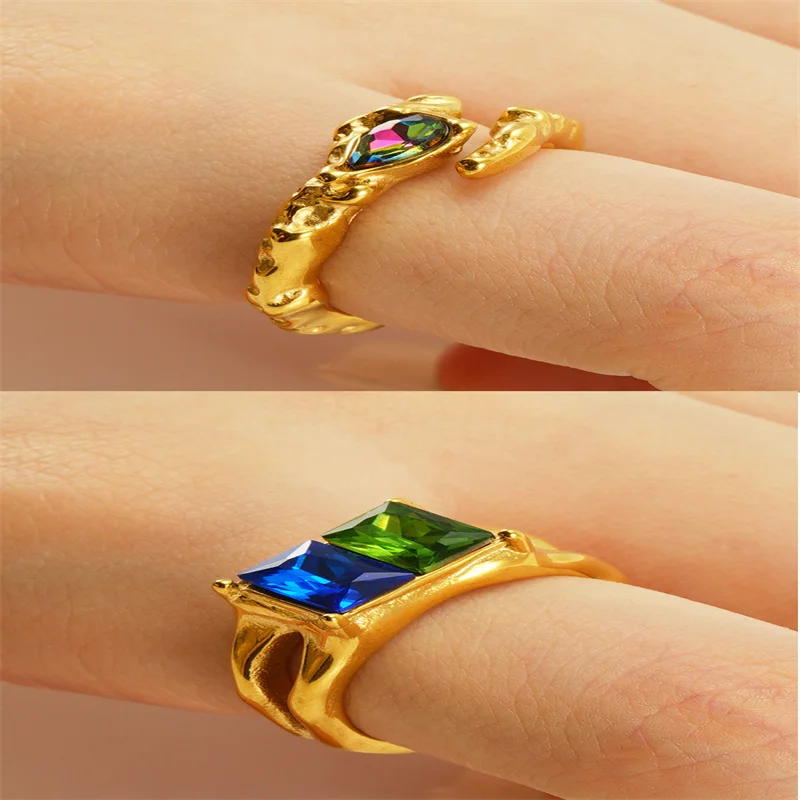 Hypoallergenic Non Tarnish Waterproof Opening Adjustable Stainless ...