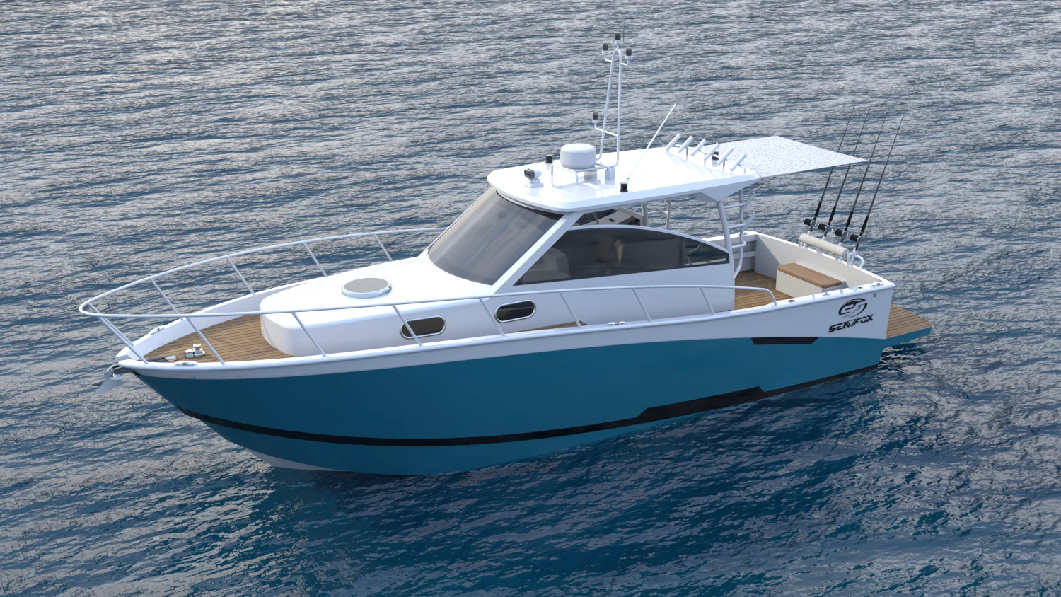 Ecocampor Yacht Boat - Revenue Cruiser Cabin Boat