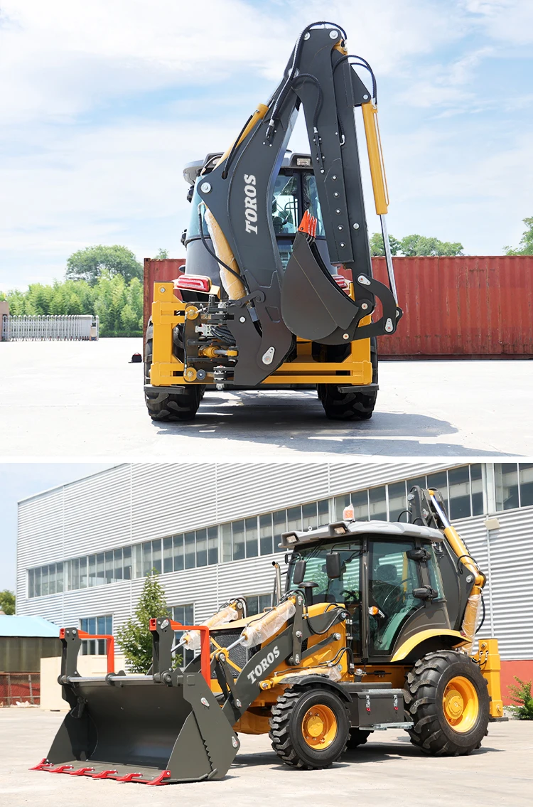 High Efficiency Backhoe Loader - Free Shipping & Video Inspection