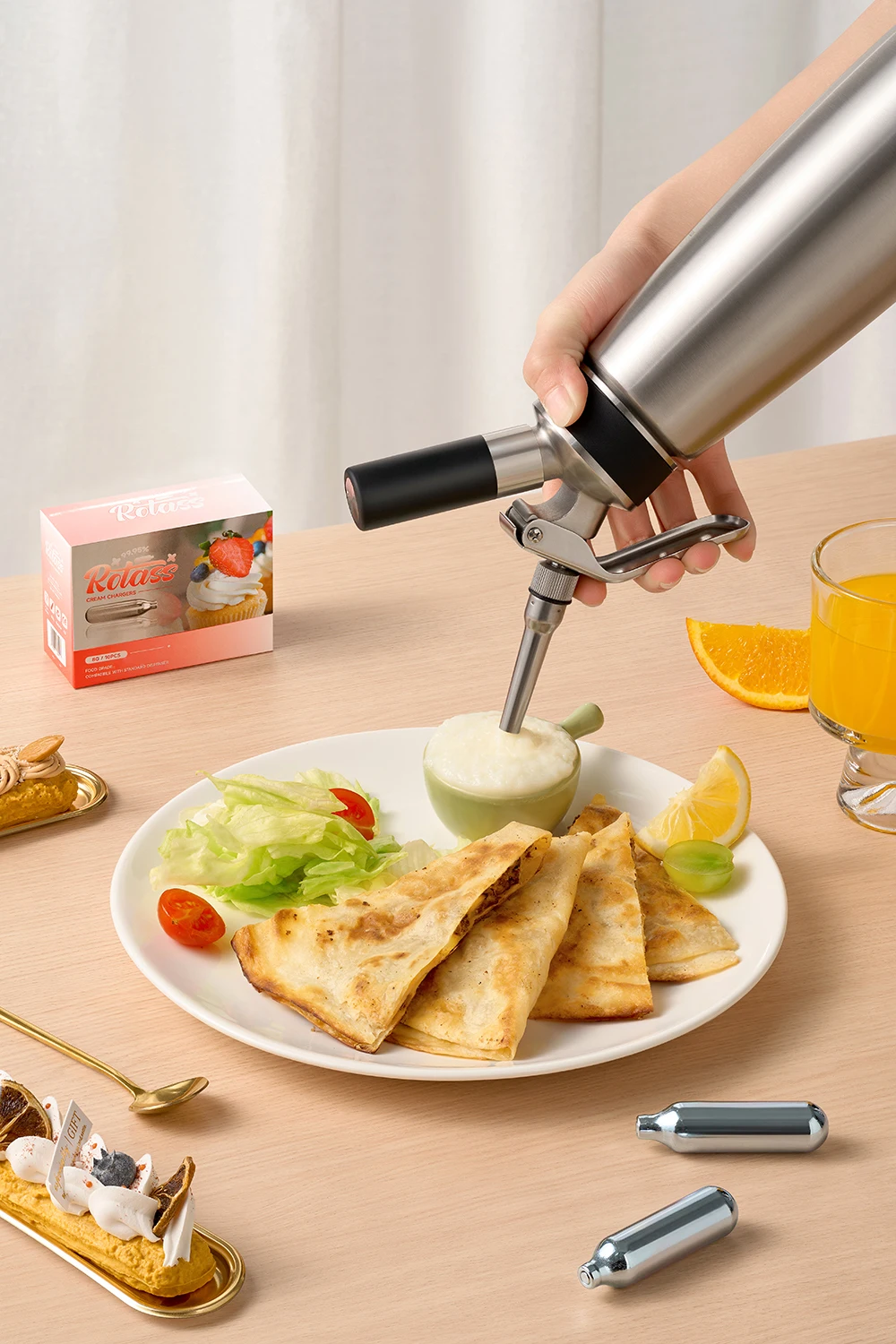 OEM 8g Charger Whip Cream Whipping Cream Capsure Chargeur De Creme ...
