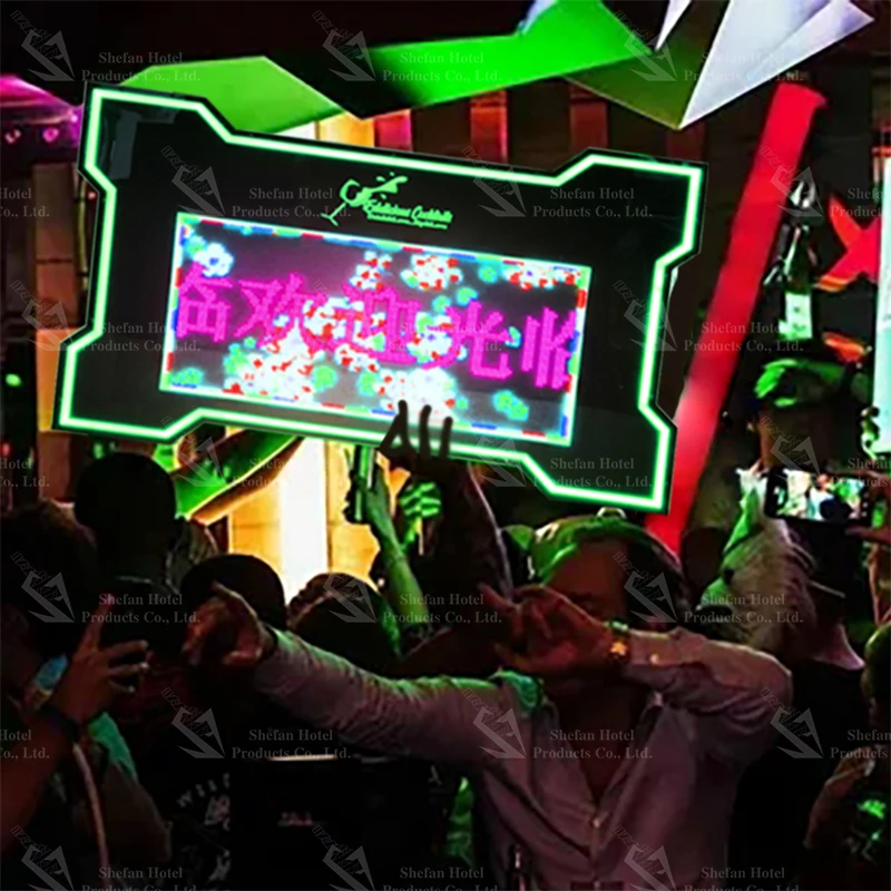 Custom LED Message Board for Night Clubs - Programmable Signs